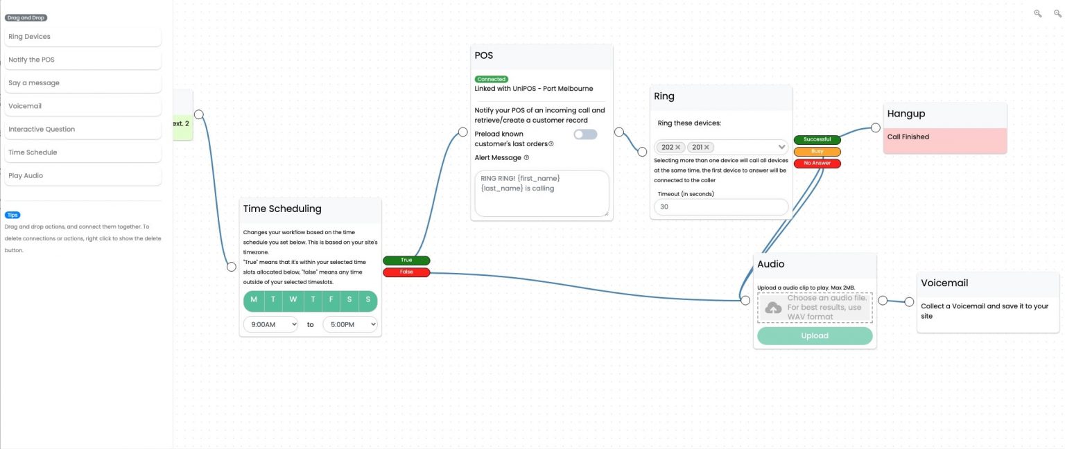 Advanced Call Flows - Voicee