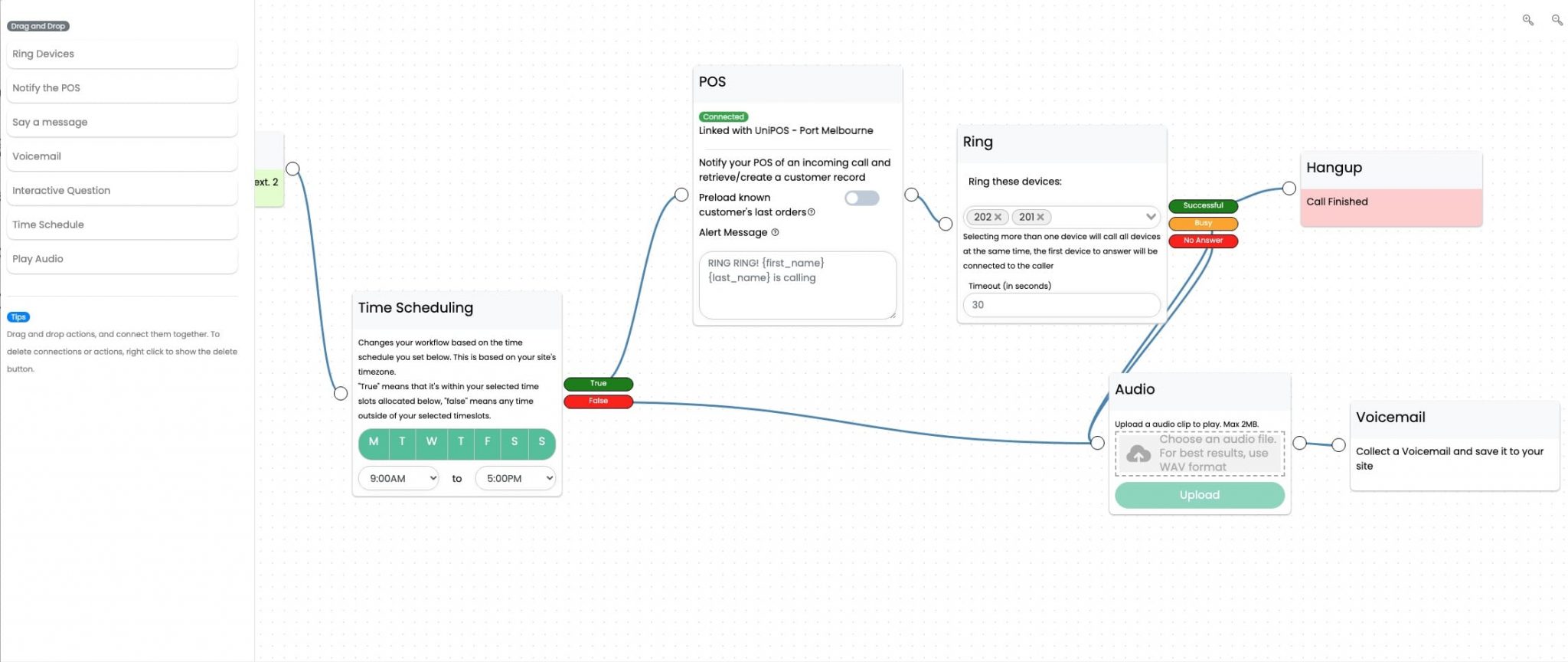 Advanced Call Flows - Voicee Advanced Call Flows - Voicee